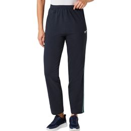 Damen Freizeithose mit Kontraststreifen marine Gr&ouml;&szlig;e 36/38