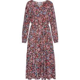 Lascana Damen Maxikleid floral-bedruckt Gr&ouml;&szlig;e 40