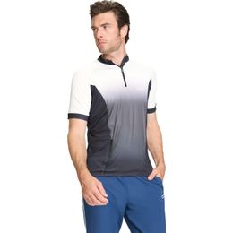Herren Funktionsshirt mit Rei&szlig;verschluss-Taschen hinten schwarz Gr&ouml;&szlig;e 52/54