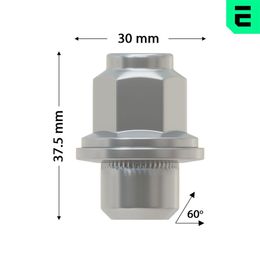 OPTIMAL Radmutter opuwn1000720 Vorderachse f&uuml;r Peugeot Fiat MITSUBISHI Suzuki SCION TOYOTA (FAW) LEXUS HYUNDAI GENESIS KIA