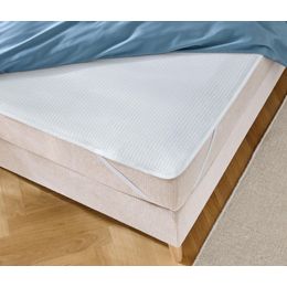 Tchibo - K&uuml;hlende Matratzenspannauflage - wei&szlig;