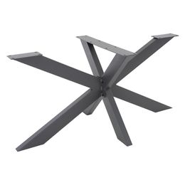 ML-Design Tischgestell, Anthrazit, Metall, 120x71x78 cm, Esszimmer, Tische, Esstische, Tischsysteme