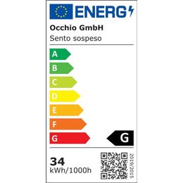 Occhio Sento E Sospeso Air Up Variabel 2700K Rose Gold