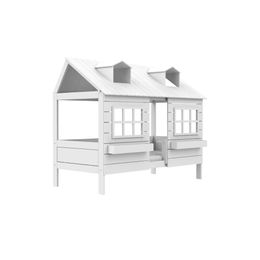 Lifetime Hausbett Lake House &brvbar; wei&szlig; &brvbar; Ma&szlig;e (cm): B: 211 H: 177 T: 114.0 &raquo; H&ouml;ffner