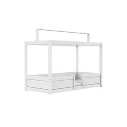 Lifetime Bett mit Konstruktion f&uuml;r Stoffdach 4-in-1 wei&szlig; Ma&szlig;e (cm): B: 207 H: 161 T: 124.0 &raquo; H&ouml;ffner