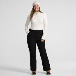 LANDS' END Skihose Squall, Damen,  Schwarz, Nylon, by Lands' End