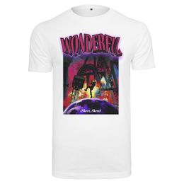 T-Shirt MisterTee "MisterTee Herren Wonderful Tee", Jungen, Gr. XXL, wei&szlig;, 100% Baumwolle, unifarben, normal, Rundhals, Shirts T-Shirt