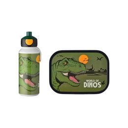 Lunchbox Mepal "Lunchset Campus 400 ml + 700 ml 2er Set", gr&uuml;n (dino world), ABS-Kunststoff, Lebensmittelaufbewahrungsbeh&auml;lter, Lunchbox