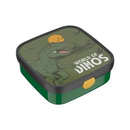 Lunchbox Mepal "Brotdose XL Campus (2025) 1,3 l", gr&uuml;n (dino), L:18,2cm, Kunststoff, Lebensmittelaufbewahrungsbeh&auml;lter, Lunchbox