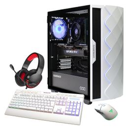 GAMEMAX Gaming-PC "Diamond WT 7395", wei&szlig;, Microsoft Windows 11 Home (64 Bit), 32 GB RAM 1.000 GB SSD, Desktop-PCs, Windows 11