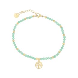 Adelia&acute;s Kettenanh&auml;nger ADELIA&acute;S "Anh&auml;nger &ndash; Lebensbaumanh&auml;nger aus Edelstahl mit Perle", gold, Schmuckanh&auml;nger, Damen, Edelstahl, Kettenanh&auml;nger, Perfekt als Geschenk f&uuml;r besondere Menschen