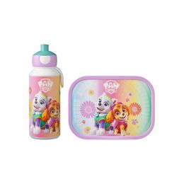Lunchbox Mepal "Lunchset Campus 400 ml + 700 ml 2er Set", bunt (paw patrol girls), ABS-Kunststoff, Lebensmittelaufbewahrungsbeh&auml;lter, Lunchbox