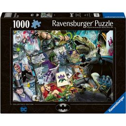 Puzzle Ravensburger "DC Comics, Batman", bunt, Puzzles, KinderB:70cm H:50cm, Pappe, Made in Germany, B:70cm H:50cm