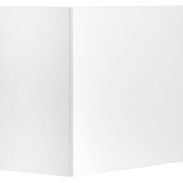 H&auml;ngeschrank Optifit "Roth", wei&szlig; (wei&szlig;, wei&szlig;), B:60cm H:57,6cm T:34,6cm, Schr&auml;nke, H&auml;ngeschrank, Breite 60 cm