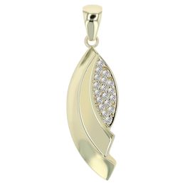 Adelia&acute;s Kettenanh&auml;nger ADELIA&acute;S "Anh&auml;nger aus 333 Gold mit Zirkonia", gold, Schmuckanh&auml;nger, Damen, Gelbgold 333, Kettenanh&auml;nger, Perfekt als Geschenk f&uuml;r besondere Menschen