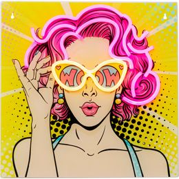 Glasbild KARE DESIGN, farbe bild(er): mehrfarbig, Bilder