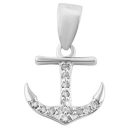 Adelia&acute;s Kettenanh&auml;nger ADELIA&acute;S "Anh&auml;nger aus 925 Silber mit Zirkonia", silber, Schmuckanh&auml;nger, Damen, Silber 925 (Sterlingsilber), Kettenanh&auml;nger, Eine sch&ouml;ne Geschenkidee f&uuml;r jeden Anlass