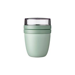 Lunchbox Mepal "Lunchpot Ellipse &oslash; 10.7 cm", gr&uuml;n (nordic sage), Kunststoff, Lebensmittelaufbewahrungsbeh&auml;lter, Lunchbox