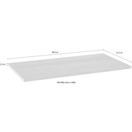 Einlegeboden Wiemann, braun (erle), B:96,4cm H:2,2cm T:51,5cm, Holzwerkstoff, Einlegeb&ouml;den, Einlegeboden