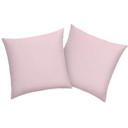 Kissenbezug OTTO HOME "Desner 100% Microfaser, extra weich, allergikerfreundlich", rosa, B:40cm L:40cm, Microfaser, Obermaterial: 100% Polyester, Kissenbez&uuml;ge, Kissenbezug, uni Kissenh&uuml;lle, Premium Qualit&auml;t, schnell trocknend, pflegeleicht