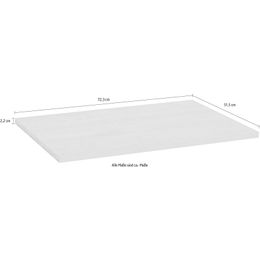 Einlegeboden Wiemann, grau (treeline (gr&auml;ulich)), B:72,3cm H:2,2cm T:51,5cm, Holzwerkstoff, Einlegeb&ouml;den, Einlegeboden