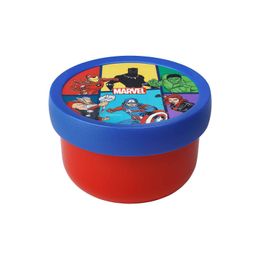 Lunchbox Mepal "Fruchtbox mit Gabel Campus 300 ml", bunt (avengers), L:6,7cm, Kunststoff, Lebensmittelaufbewahrungsbeh&auml;lter, Lunchbox