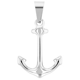 Adelia&acute;s Kettenanh&auml;nger ADELIA&acute;S "Anh&auml;nger aus Edelstahl", silber, Schmuckanh&auml;nger, Damen, Edelstahl, Kettenanh&auml;nger, Ideal als Geschenk &ndash; dezent und elegant