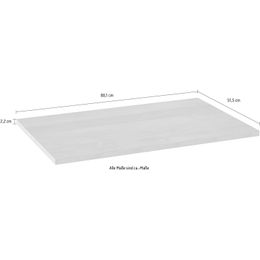 Einlegeboden Wiemann, braun (erle), B:80,1cm H:2,2cm T:51,5cm, Holzwerkstoff, Einlegeb&ouml;den, Einlegeboden