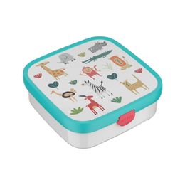 Lunchbox Mepal "Brotdose XL Campus (2025) 1,3 l", bunt (animal friends), L:18,2cm, Kunststoff, Lebensmittelaufbewahrungsbeh&auml;lter, Lunchbox