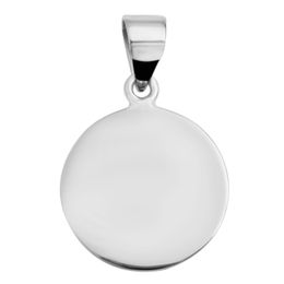 Adelia&acute;s Kettenanh&auml;nger ADELIA&acute;S "Anh&auml;nger &ndash; Gravuranh&auml;nger aus 925 Silber", silber, Schmuckanh&auml;nger, Damen, Silber 925 (Sterlingsilber), Kettenanh&auml;nger, Ideal zum Verschenken &ndash; schlicht und stilvoll
