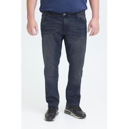 Regular-fit-Jeans Blend "Twister fit - NOOS", Herren, Gr. 46, L&auml;nge 32, blau (denim schwarz blau), Denim/Jeans, Obermaterial: 98% Baumwolle, 2% Elasthan, Abriebeffekte, regular fit kn&ouml;chellang, Jeans, Regular Fit, aus Baumwollmischung mit Elasthan, pflegeleichtes Denim