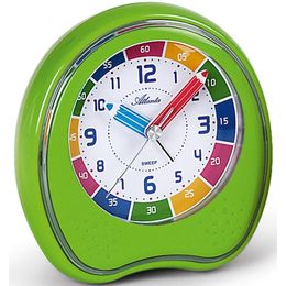 Kinderwecker Atlanta "1953-6", gr&uuml;n, Wecker, Kinder, Quarzwecker, Lernwecker, Geschenkidee