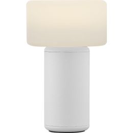 LED Tischleuchte "TINY", wei&szlig;, 1, &Oslash; 8cm H: 13cm, 1 Stk., HELL H&Ouml;LLISCH GUTES LICHT, Leuchten, Touchdimmer, IP54, 2-Stufen CCT, LED Tischleuchte