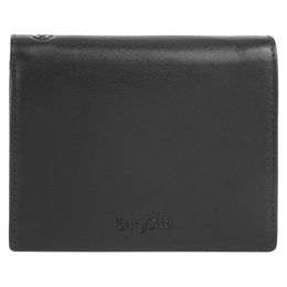 Geldb&ouml;rse Bugatti "VERTICE", Damen, schwarz, Leder, gepflegt, Kleinlederwaren, echt Leder