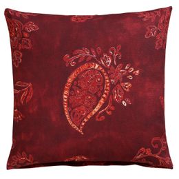 Kissenh&uuml;llen CASATEX "Orient", rot (bordeaux), B:40cm L:40cm, Baumwolle, Obermaterial: 100% Baumwolle, Kissenbez&uuml;ge