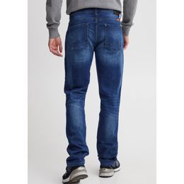 5-Pocket-Jeans Blend "BL Jeans Twister Jogg", Herren, Gr. 30, L&auml;nge 32, blau, Denim/Jeans, Obermaterial: 83% Baumwolle, 15% Polyester, 2% Elasthan, Abriebeffekte, schmal, Jeans 5-Pocket-Jeans, schmale Passform, aus Baumwollmischung, mit Abriebeffekten