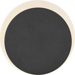 LED Wandleuchte "SUN", schwarz, 1, &Oslash; 15cm H: 4cm, 1 Stk., HELL H&Ouml;LLISCH GUTES LICHT, Leuchten, LED Wandleuchte