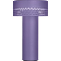 LED Tischleuchte "MESH-B", lila (violett), 1, &Oslash; 14,5cm H: 24cm, 1 Stk., HELL H&Ouml;LLISCH GUTES LICHT, Leuchten, Tastdimmer, IP54, LED Tischleuchte