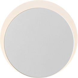 LED Wandleuchte "SUN-B", wei&szlig;, 1, &Oslash; 15cm H: 4cm, 1 Stk., HELL H&Ouml;LLISCH GUTES LICHT, Leuchten, Touchdimmer, 3-Stufen dimmbar, IP54, LED Wandleuchte