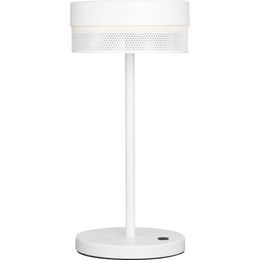 LED Tischleuchte "MESH-B", wei&szlig;, 1, &Oslash; 14,5cm H: 30cm, 1 Stk., HELL H&Ouml;LLISCH GUTES LICHT, Leuchten, Tastdimmer, IP54, LED Tischleuchte