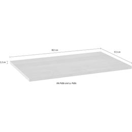 Einlegeboden Wiemann, braun (erle), B:80,1cm H:2,2cm T:51,5cm, Holzwerkstoff, Einlegeb&ouml;den, Einlegeboden