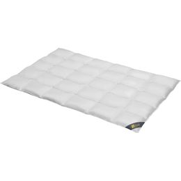 G&auml;nsedaunenbettdecke Spessarttraum "Gold", wei&szlig;, B:200cm L:200cm, Bezug: 100% Baumwolle. F&uuml;llung: 100% G&auml;nsedaunen, Bettdecken, hergestellt in Deutschland, allergikerfreundlich