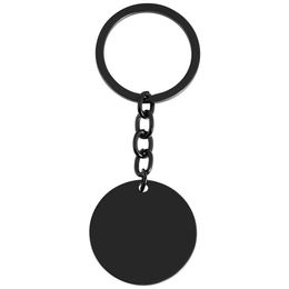 Adelia&acute;s Kettenanh&auml;nger ADELIA&acute;S "Anh&auml;nger &ndash; Schl&uuml;ssel M&uuml;nzanh&auml;nger aus Edelstahl", schwarz, Schmuckanh&auml;nger, Damen, Edelstahl, Kettenanh&auml;nger, Zum Verschenken &ndash; ideal zum einfach so