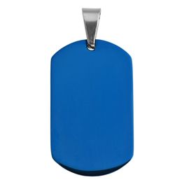 Adelia&acute;s Kettenanh&auml;nger ADELIA&acute;S "Anh&auml;nger aus Edelstahl", blau, Schmuckanh&auml;nger, Damen, Edelstahl, Kettenanh&auml;nger, Perfekt als Geschenk zum einen besonderen Tag
