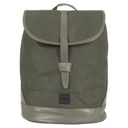 Daypack Urban Classics "Urban Classics Unisex Topcover Backpack", Herren, Gr. onesize, olive, Polyester, Rucks&auml;cke