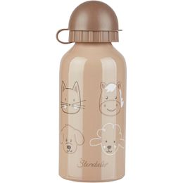 Trinkflasche Sterntaler "Bauernhof", Kinder, Gr. 400ml, beige, Aluminium, Trinkflaschen Trinkflasche, f&uuml;r Kinder