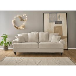 3,5-Sitzer OTTO HOME "WESTMINSTER", beige (elfenbein), B:230cm H:95cm T:100cm, Sofas, mit Federkern-Polsterung, Topseller