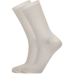 ENDURANCE ATHLECIA Socken ATHLECIA "Fruscio", Herren, Gr. 39/42, wei&szlig;, 39% Polyester, 23% Polyester, 2% Elasthan, 36% Wolle, unifarben, Socken Socken, 2er-Pack im sportlichen Design