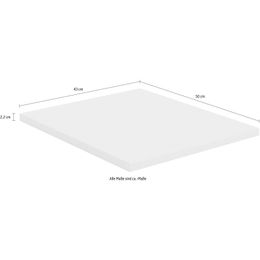 Einlegeboden Rauch "Rauch Stauraum-Erweiterung f&uuml;r Dreht&uuml;renschr&auml;nke", beige (leinenoptik hell), B:43cm H:2,2cm T:50cm, Holzwerkstoff, Einlegeb&ouml;den, Einlegeboden, Mehr Platz im Kleiderschrank: 43 cm Einlegeboden von Rauch
