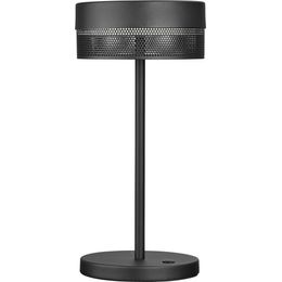 LED Tischleuchte "MESH-B", schwarz, 1, &Oslash; 14,5cm H: 30cm, 1 Stk., HELL H&Ouml;LLISCH GUTES LICHT, Leuchten, Tastdimmer, IP54, LED Tischleuchte